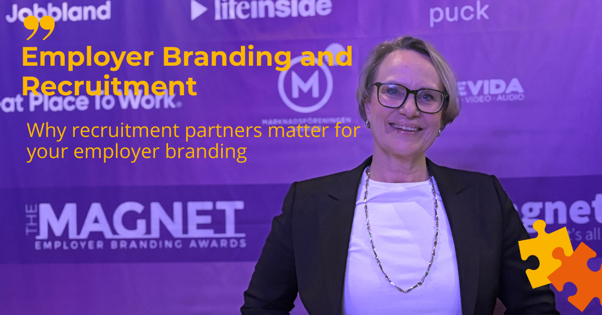 Why recruitment partners matter for employer branding